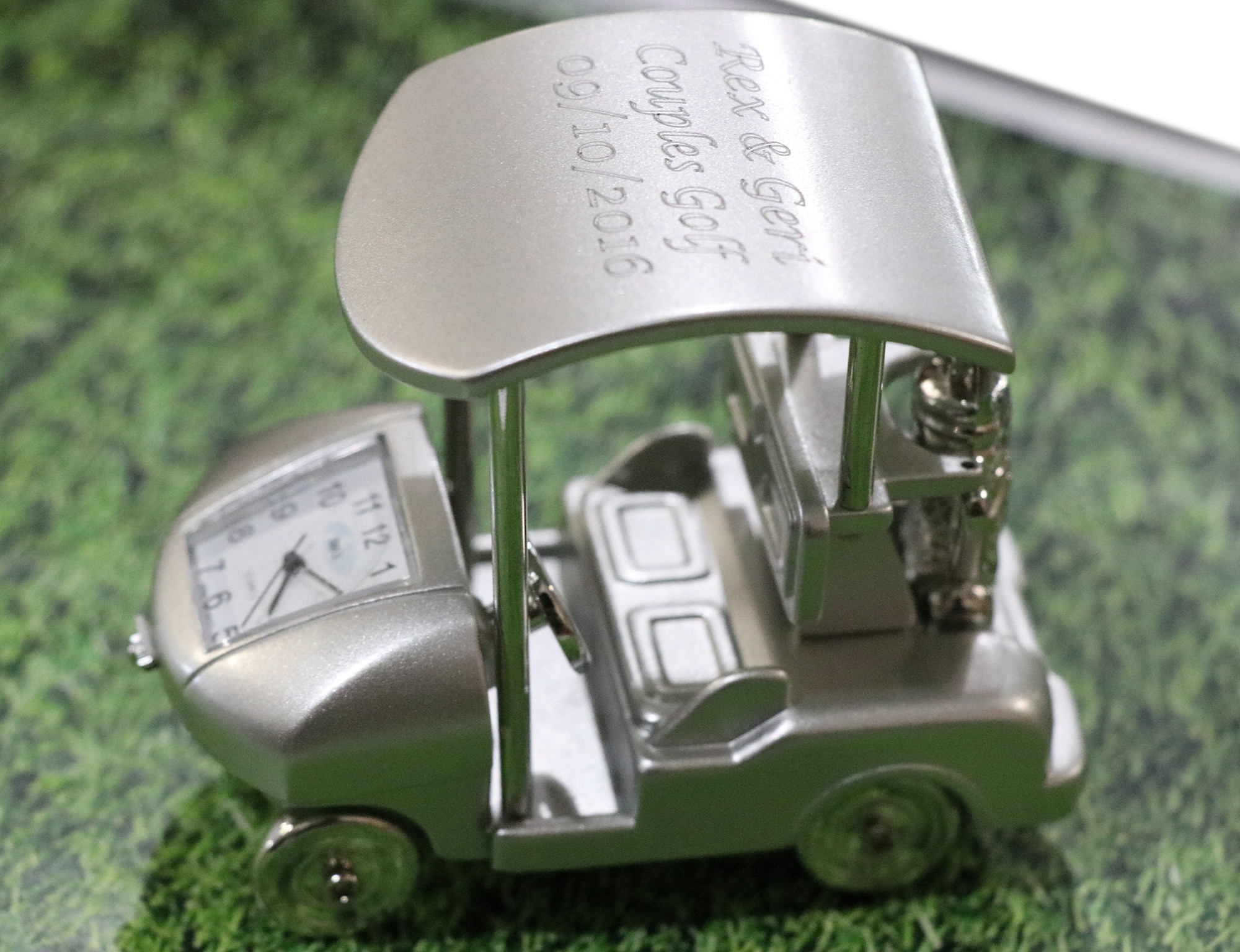 Mini Golf Cart Clock