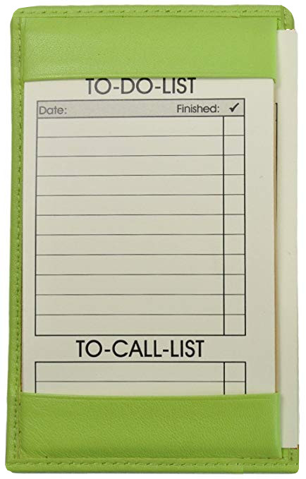 Lime Green Note Jotter To-Do-List*: HansonEllis.com